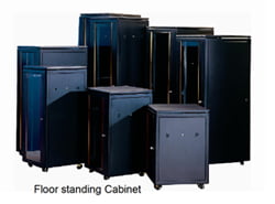 Finosel cabinet 42U FS 4xfans wheels doors 600x800 PDU 2 shelf FSB42-68S